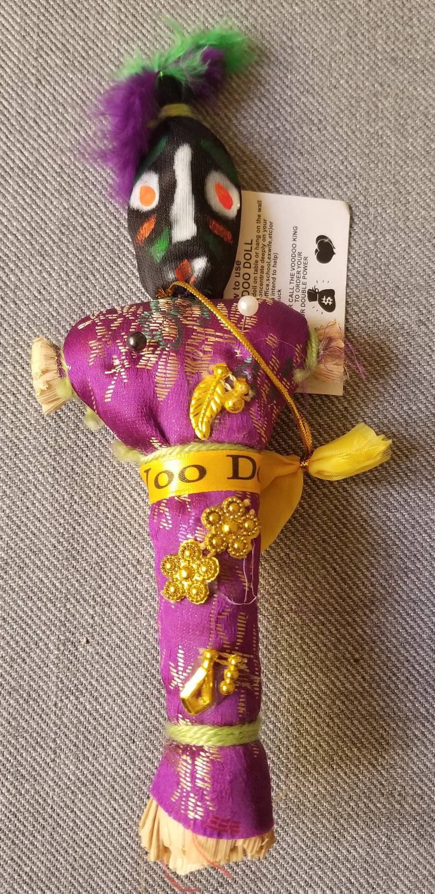 Vintage New Orleans Voodoo Dolls, Vintage Witchcraft Black Magic ...