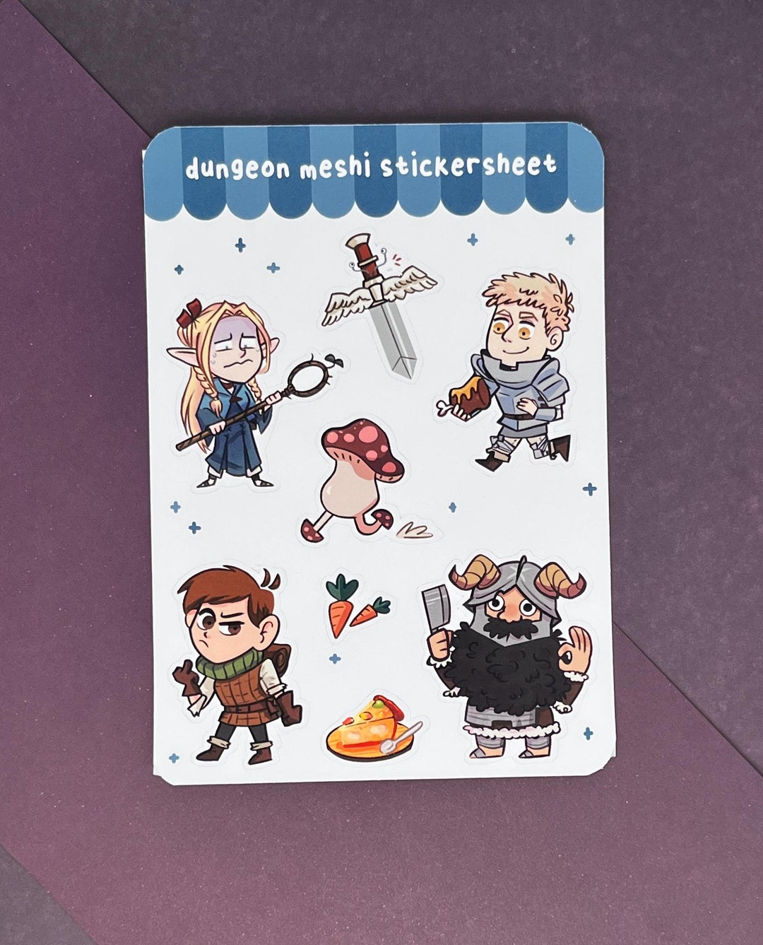 Dungeon Meshi Stickersheet - Etsy
