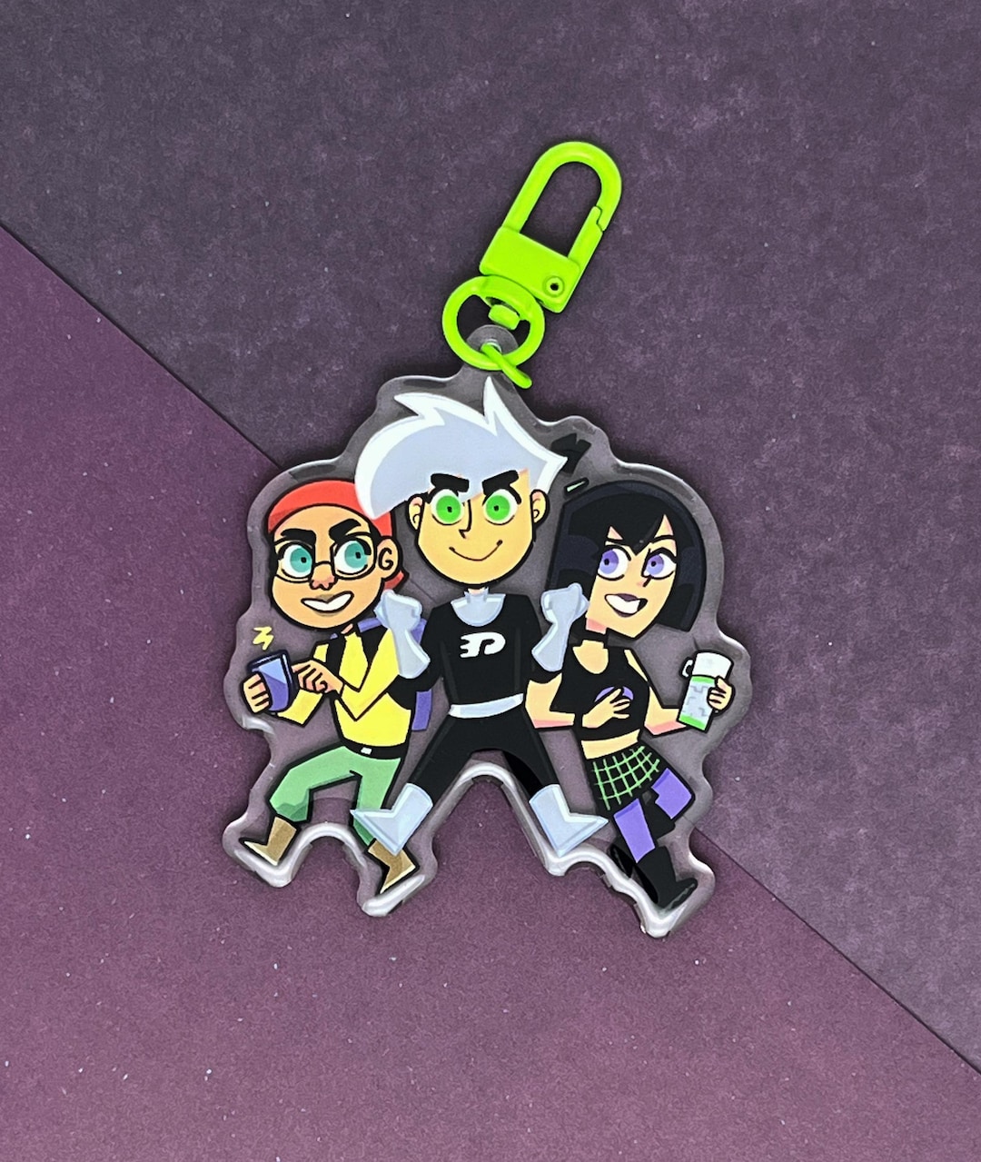 Danny Phantom Acrylic Charm | 3" Inch / 7,5cm | Danny Tucker & Sam ...