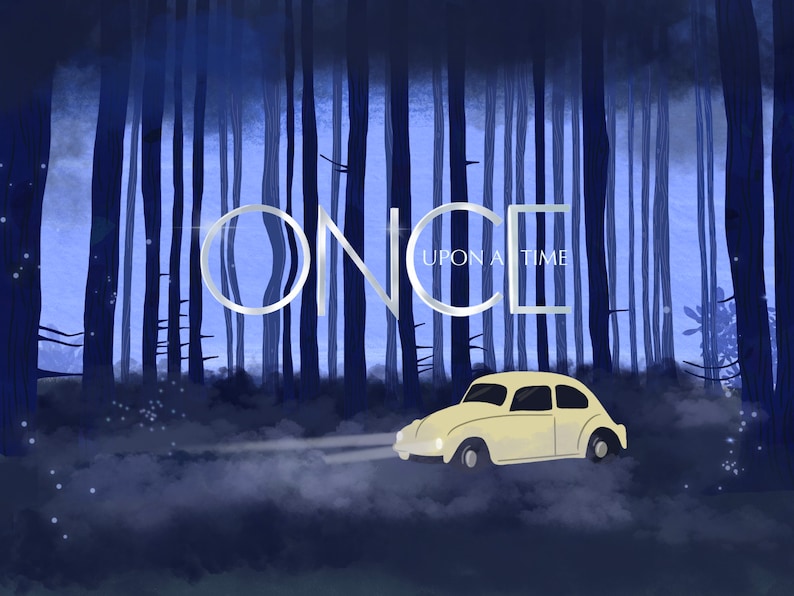 Fan Art OUAT Print Poster - Etsy