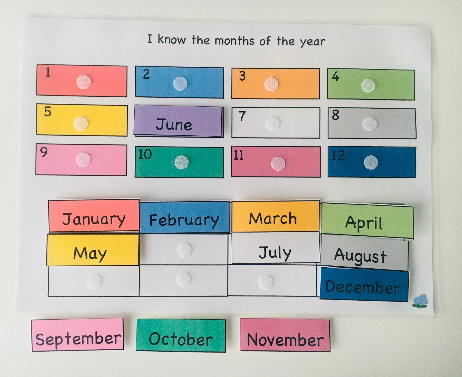 Months in the Year, Pre School Learning, Calendar, EYFS, Nursery, KS1 ...