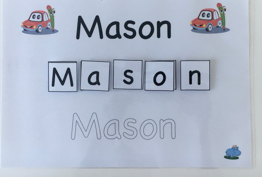 Spell My Name Activity, Nursery, Reception, Early Learning, Toddler ...