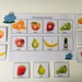 Matching Fruit, Learn Fruit Words, Matching Game, Flashcards ...