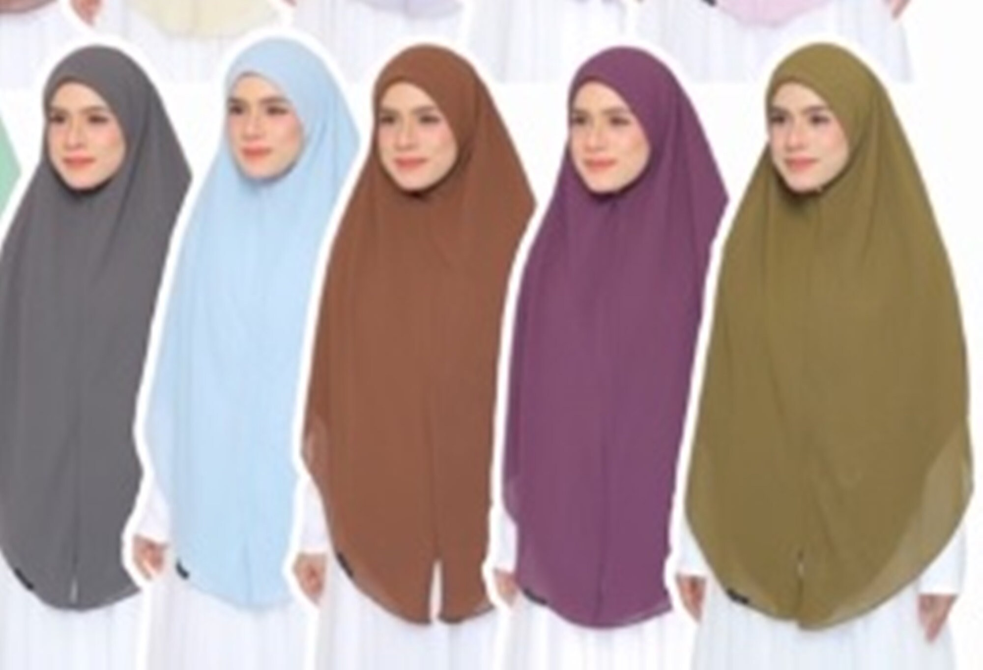 Plain Khimar/scarf/hijab - Etsy
