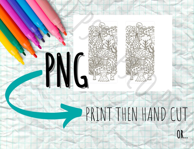 Printable Trees Hobonichi Weeks Coloring Pages, Hobo Weeks Stickers - Etsy
