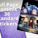 52 Weeks Grocery Spending Tracker - Standard Sized Commit 30 Full Page ...