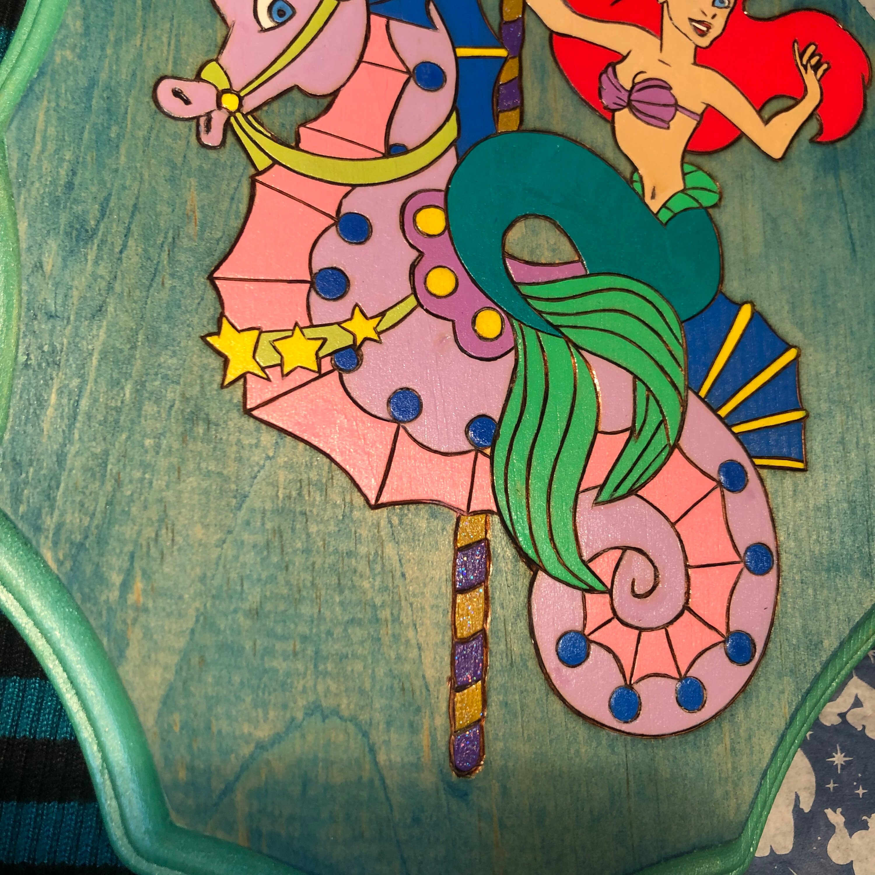 Little Mermaid Ariel Carousel Art - Etsy