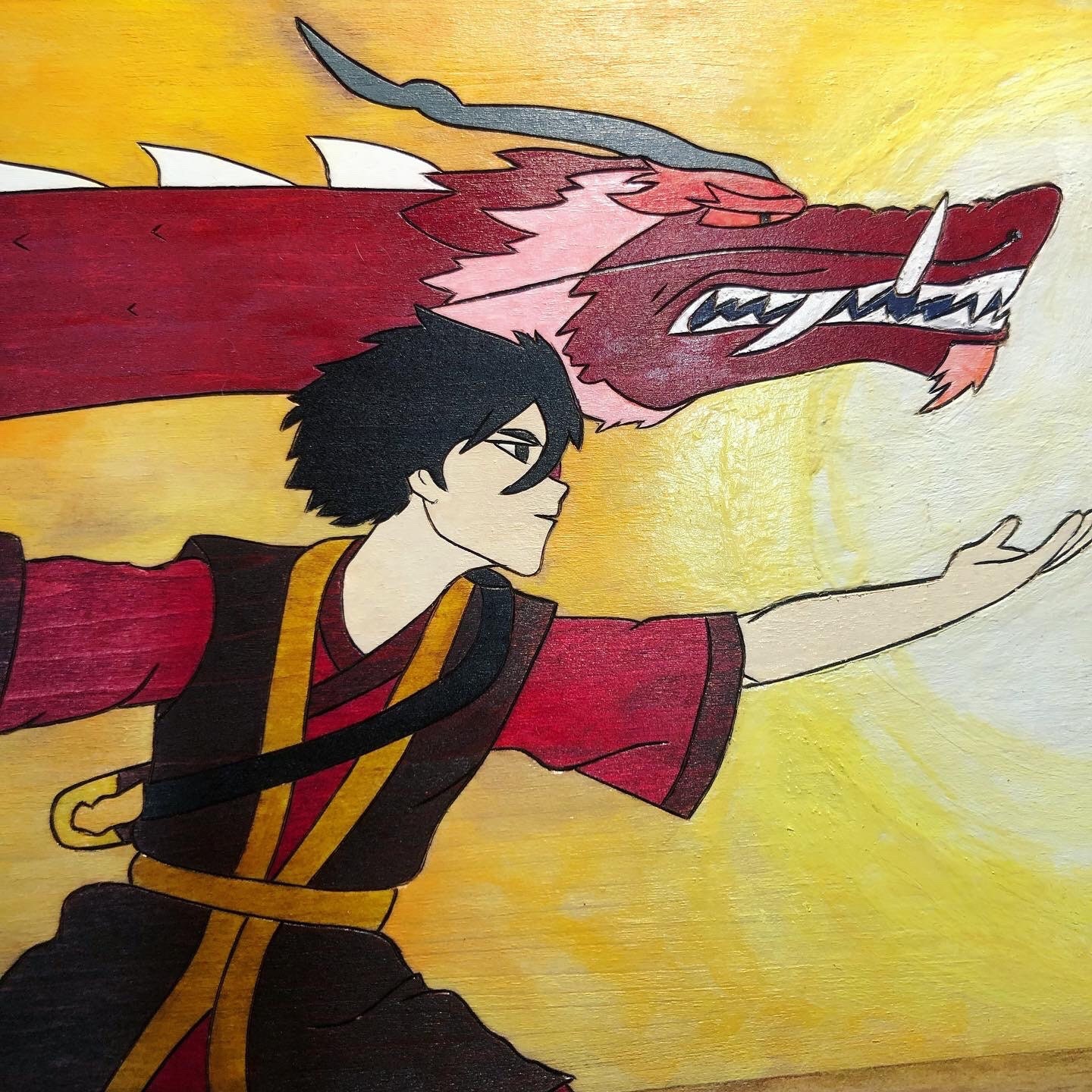 ATLA: Zuko and Aang Face the Masters (glows in the Dark*) - Etsy