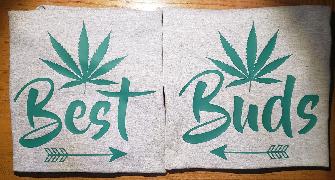 Best Buds SVG Download PNG Best Friends Shirt Ideas | Etsy