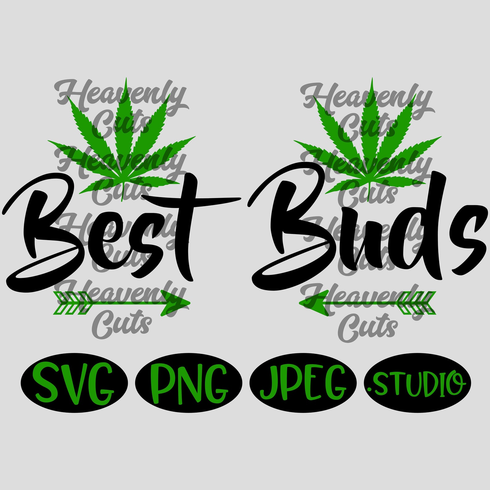 Best Buds SVG Download PNG Best Friends Shirt Ideas | Etsy
