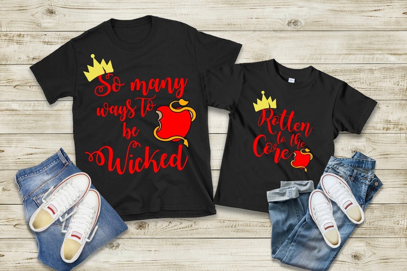 So Many Ways to Be Wicked Svg , Rotten to the Core Svg, Matching Mommy ...
