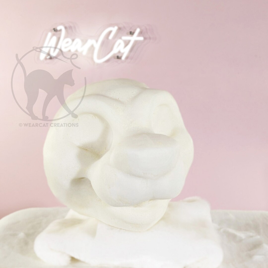 Otter Headbase - MADE TO ORDER - Mustelid, Opossum, Raccoon, Toony ...