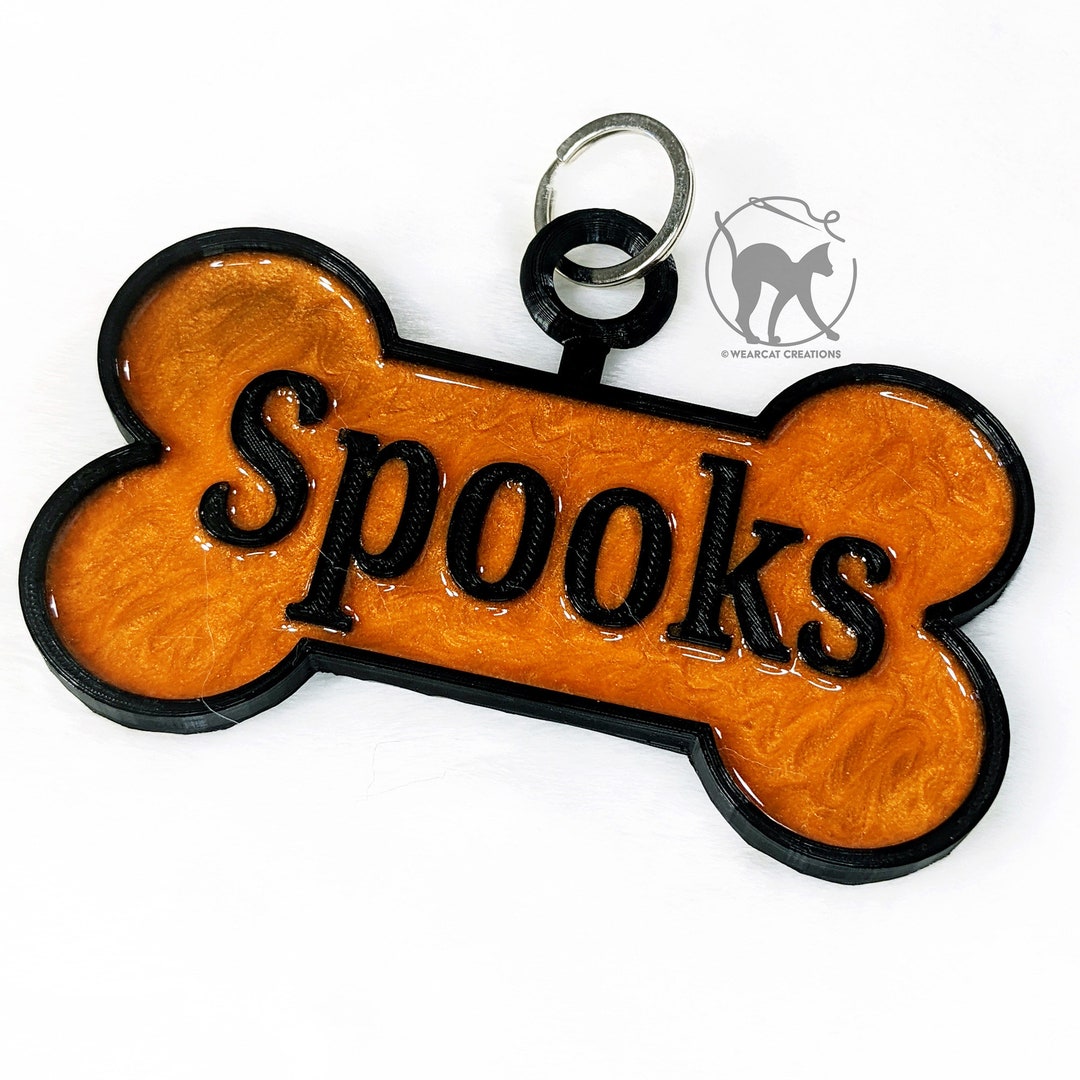 Bone XL Fursuit Dog Tag - Resin/3d Print, Costume Accessory - Etsy