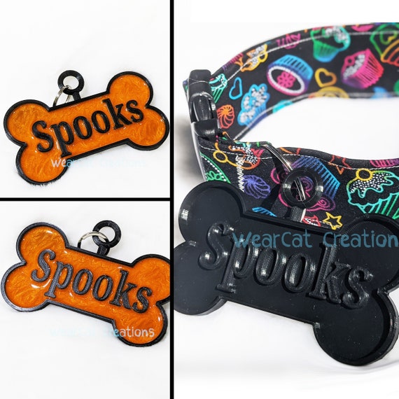 Bone XL Fursuit Dog Tag Resin/3d Print Costume Accessory - Etsy