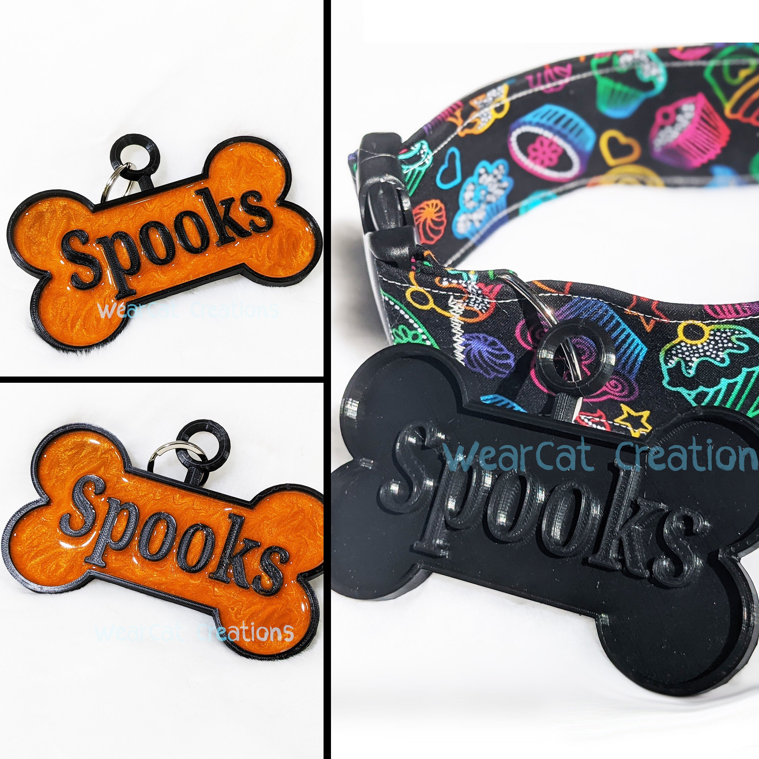 Bone XL Fursuit Dog Tag Resin/3d Print Costume Accessory - Etsy