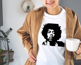 Jimi Hendrix Svg - Etsy