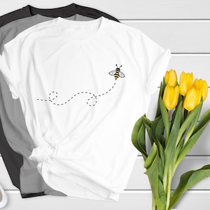 Honey Bee T-shirt, Bees Shirt, Bee Tshirt, Beekeeper, Bee Lover ...
