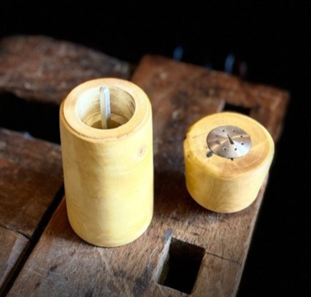 Bread Mill Made From Boxwood (salt and Pepper From One Mill) - Etsy