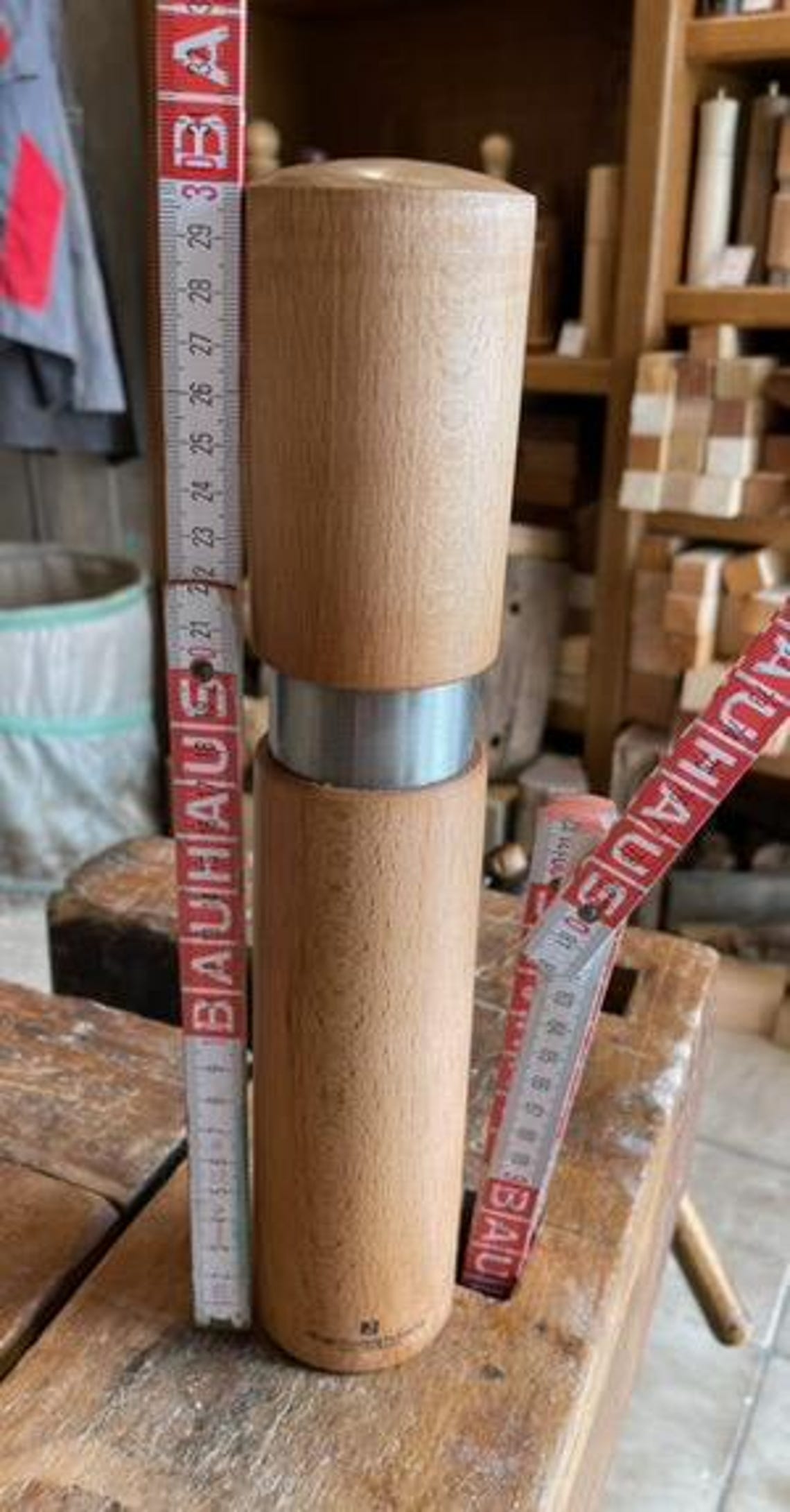 Pepper Mill Hand-turned From Beech Wood With Ceramic Grinder - Etsy