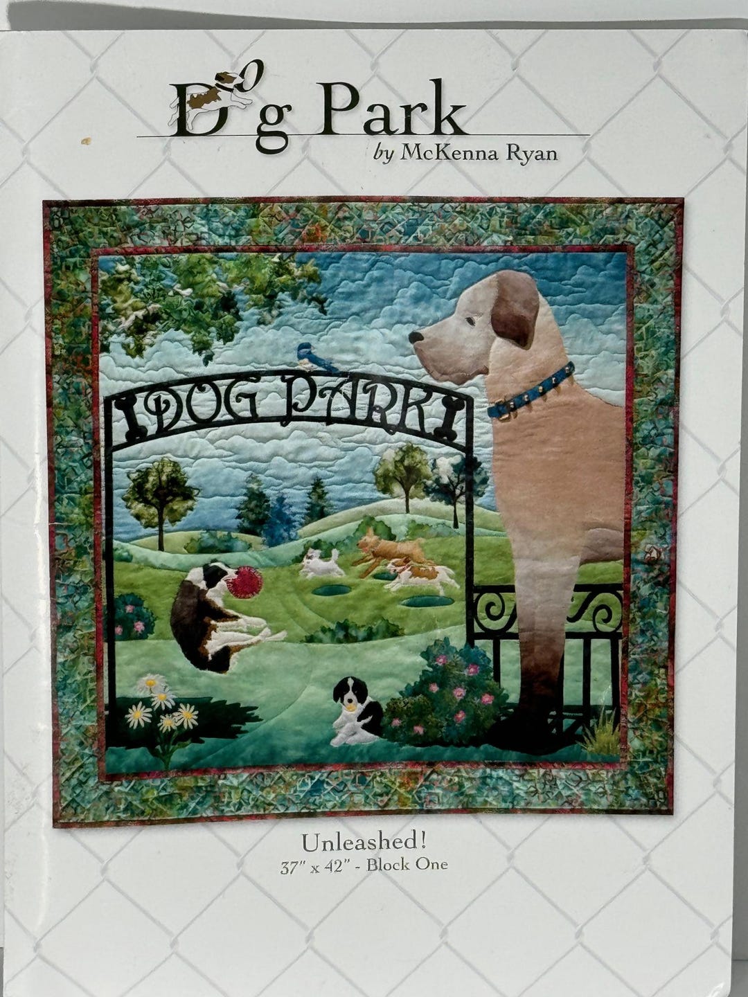 Dog Park Applique Quilt by Mckenna Ryan - Etsy
