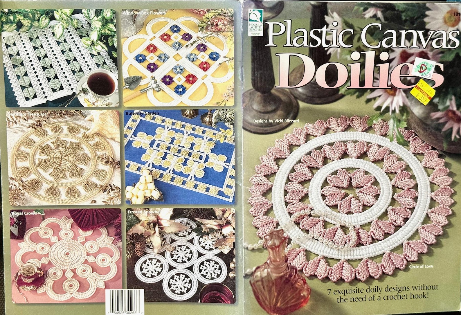 Plastic Canvas Doilies Pattern: 7 Exquisite Designs - Etsy