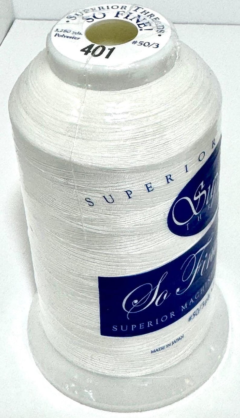 Superior Threads, so Fine, 50 WT Polyester - Etsy