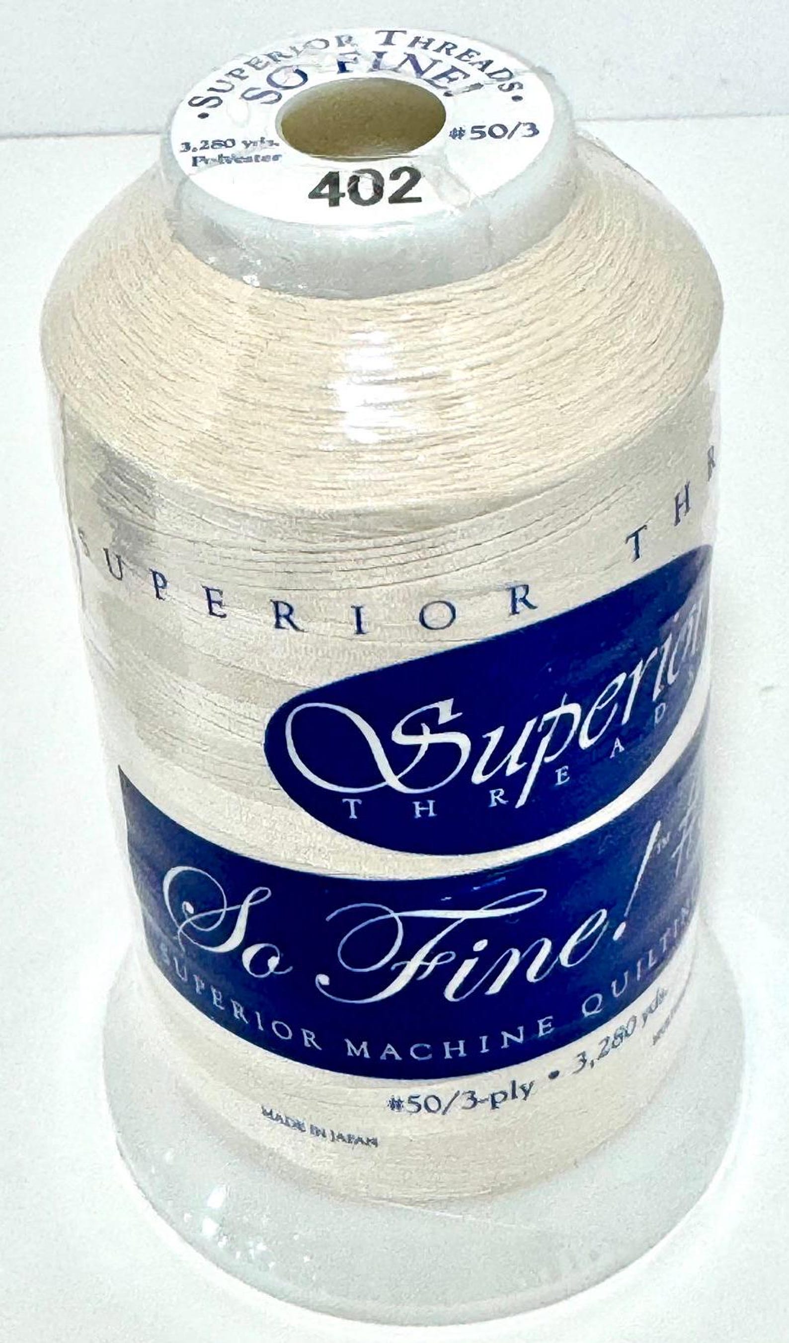 Superior Threads, so Fine, 50 WT Polyester - Etsy