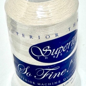 Superior Threads, so Fine, 50 WT Polyester - Etsy
