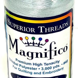 Superior Threads Magnifico Trilobal Polyester 40 WT - Etsy