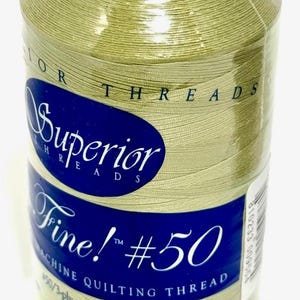 Superior Threads, so Fine, 50 WT Polyester - Etsy