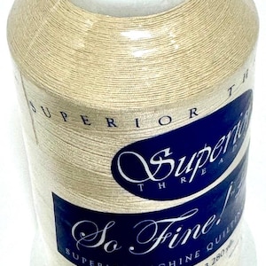 Superior Threads, so Fine, 50 WT Polyester - Etsy