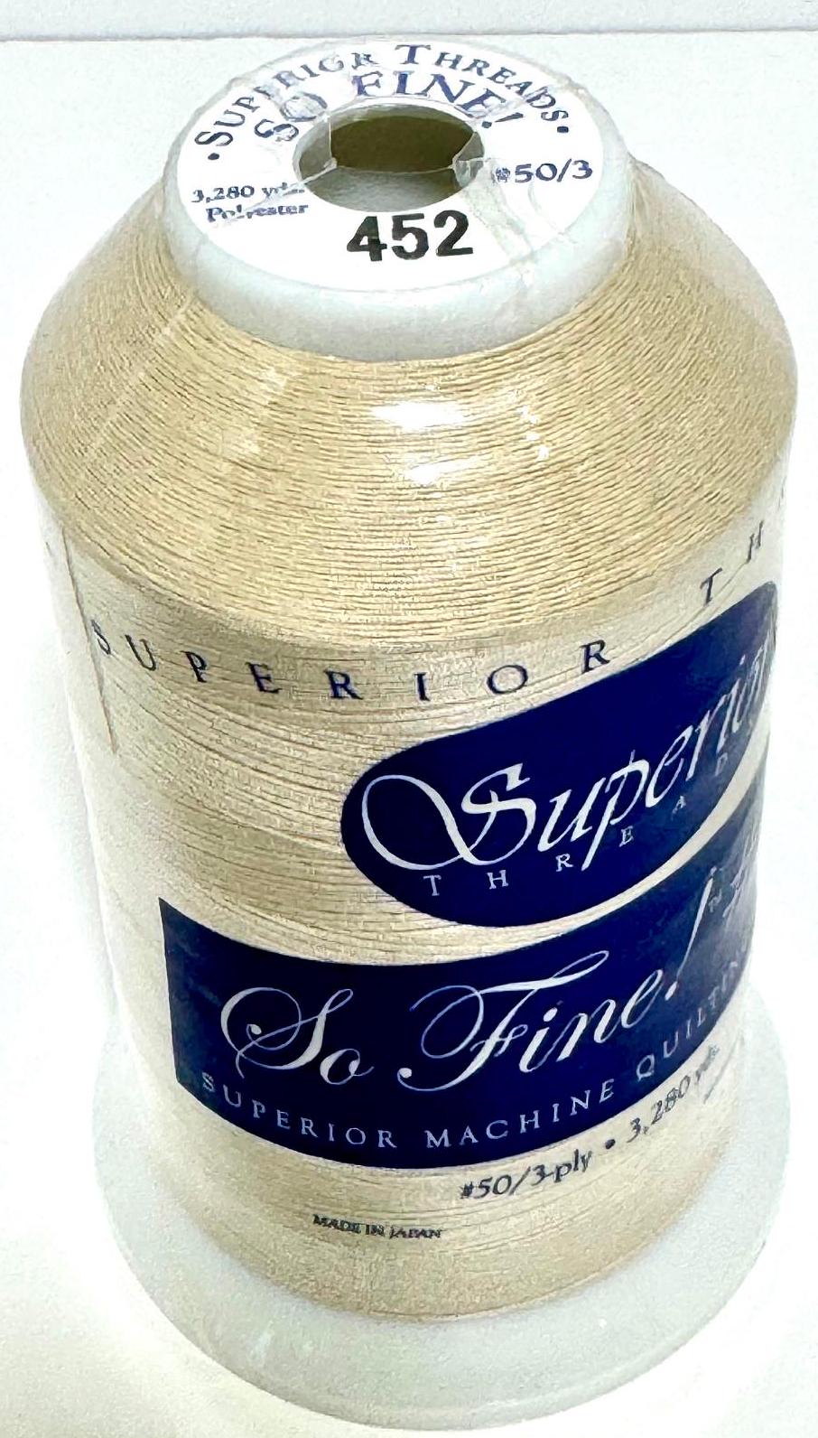 Superior Threads, so Fine, 50 WT Polyester - Etsy