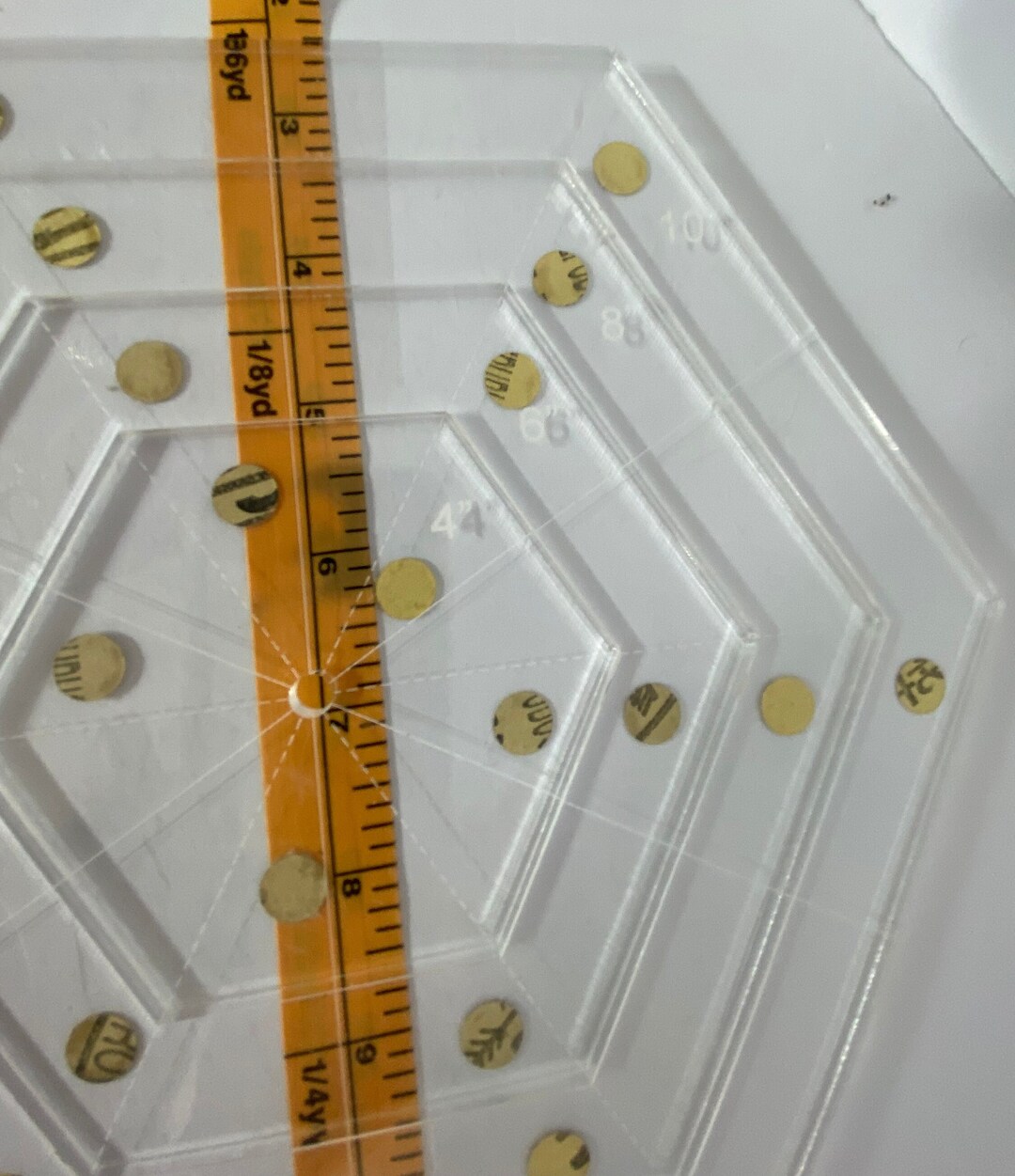 Nested Pentagons and Hexagons Templates - Etsy