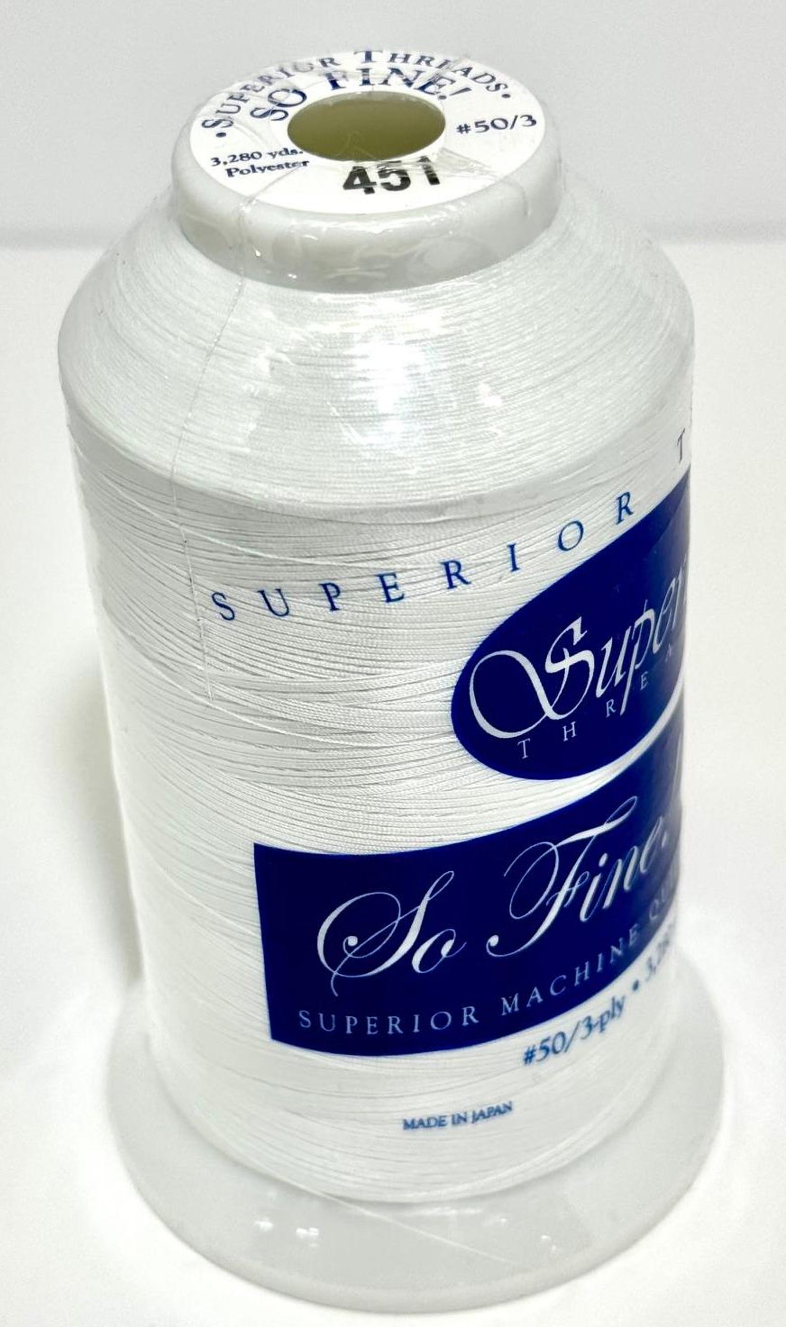 Superior Threads, so Fine, 50 WT Polyester - Etsy