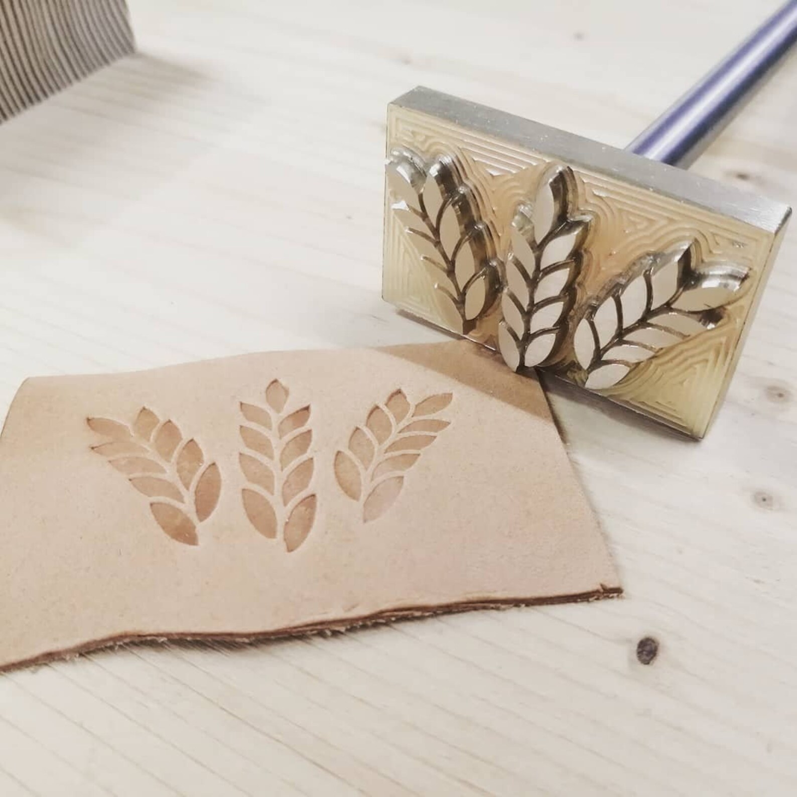Timbro a fuoco in metallo per marcature su legno e pelle | Etsy