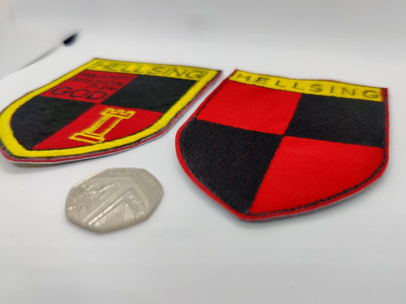 Hellsing Embroidered Patch for Cosplay - Based on the Anime / Manga ...