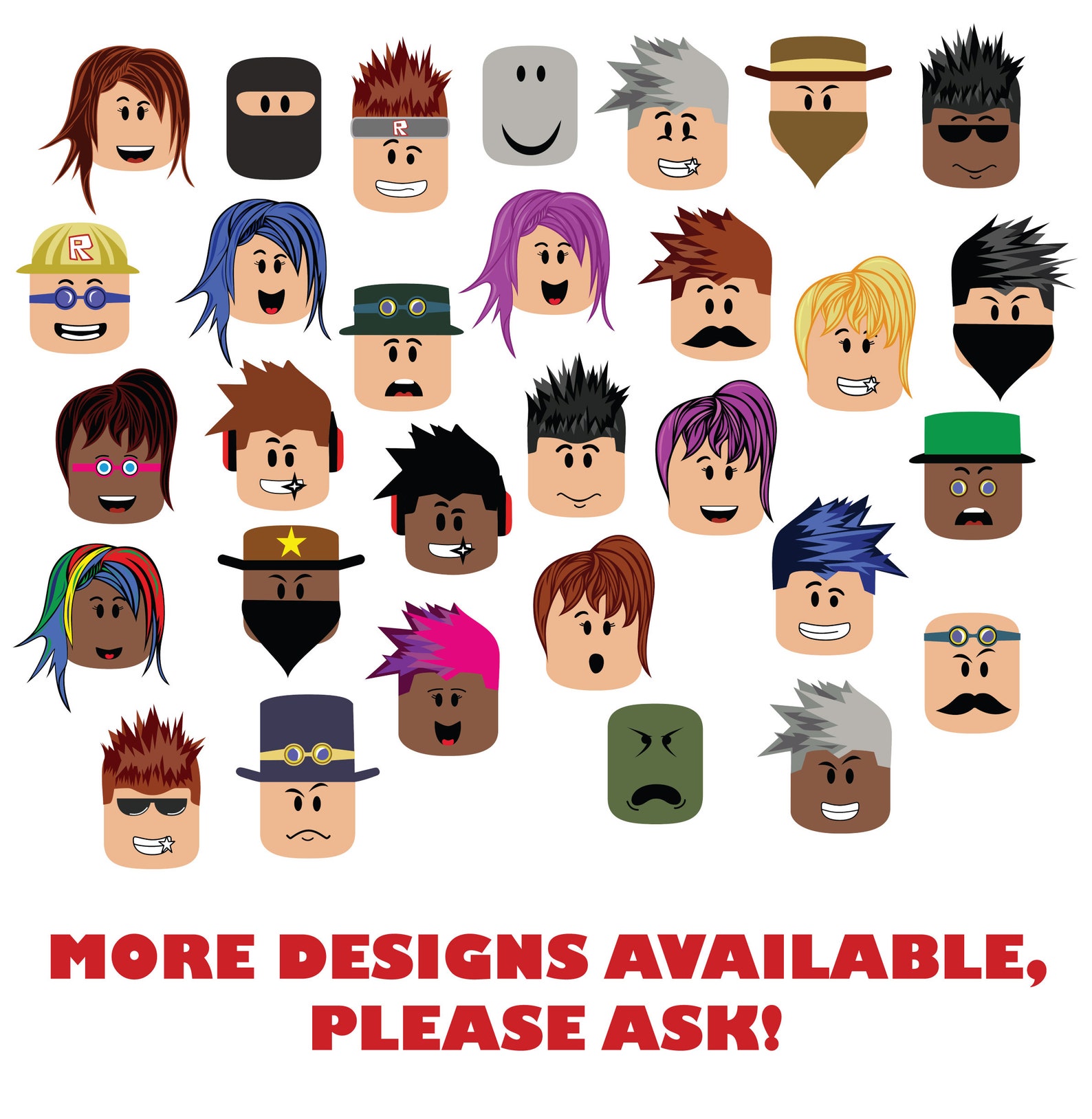 Cartel personalizado roblox A3 / A4 gloss wall art print | Etsy