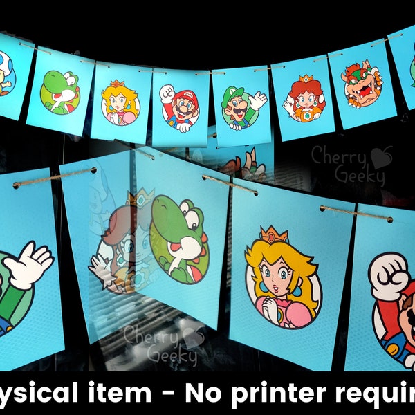 Mario Party Banner - Etsy