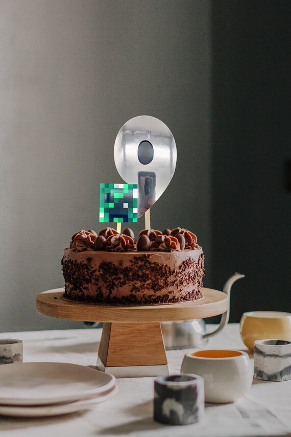 Minecrafter Cut Out Party Props Minecraft Decorations Centerpieces ...