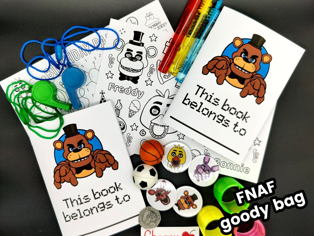 FNAF Goody Bag Party Favors Ideal Stocking Filler Five Nights at Freddy ...