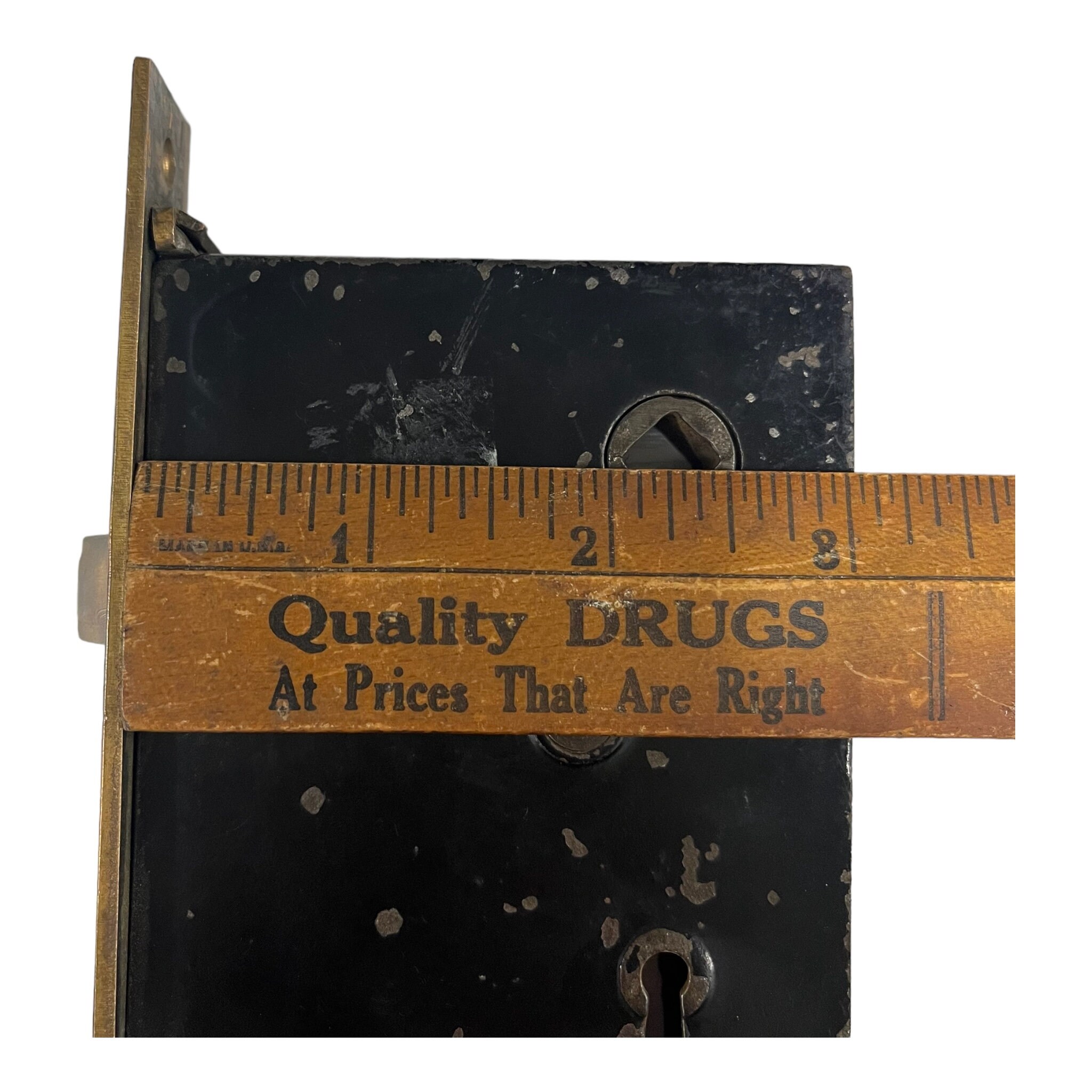 Antique Decorative Brass Interior Mortise Lock With Skeleton Key - Etsy