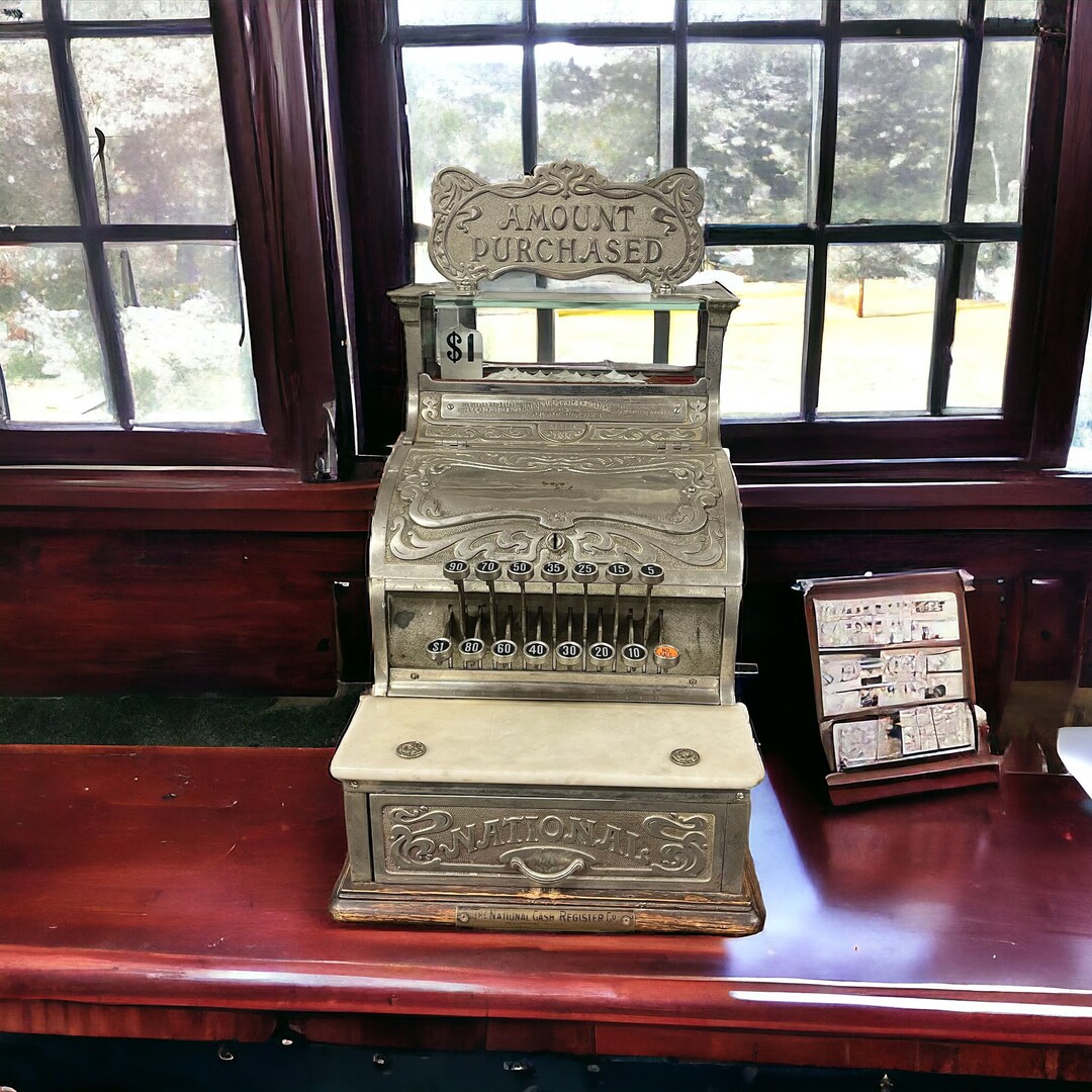 Late 1800s National Candy Store Cash Register - Etsy
