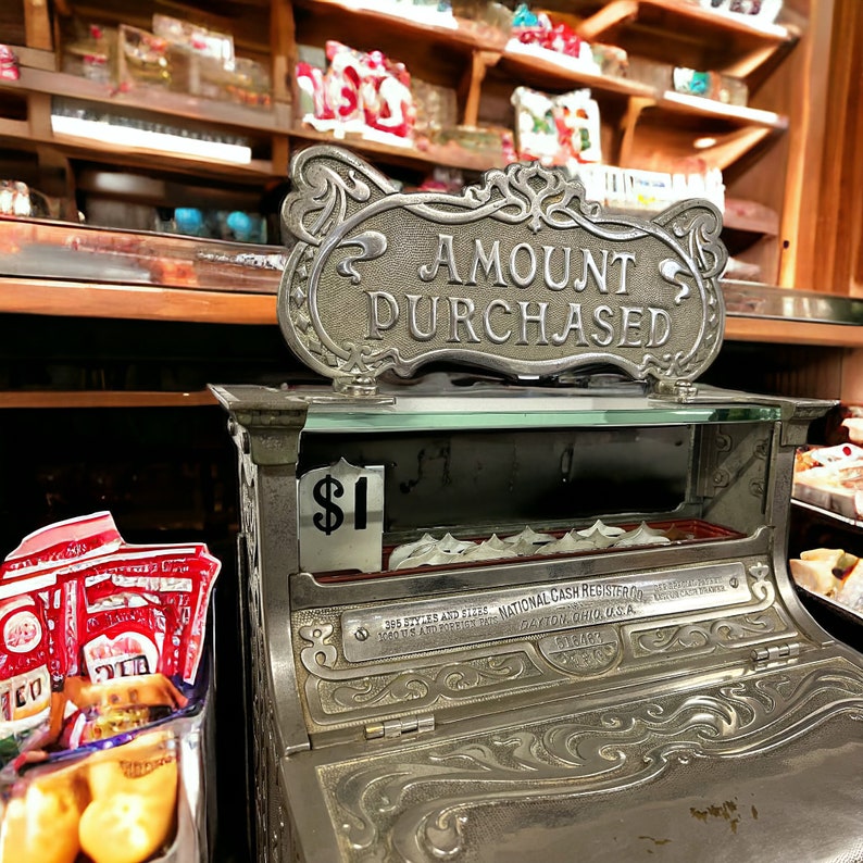 Late 1800s National Candy Store Cash Register - Etsy