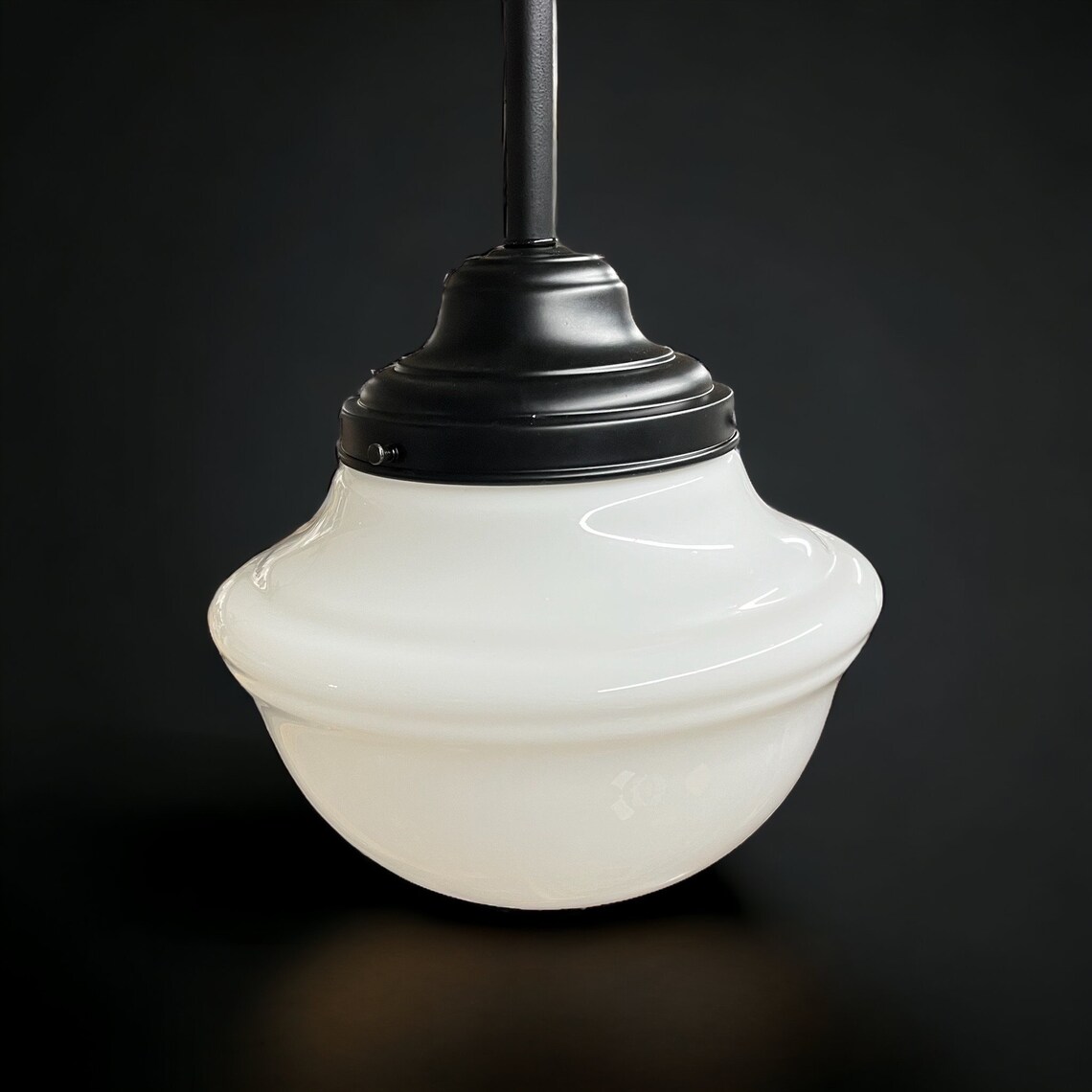 Antique School House Pendant Light - Etsy