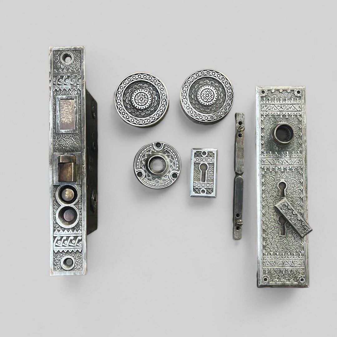 Antique Entry Door Set Manufactured by Corbin C. 1885 - Etsy