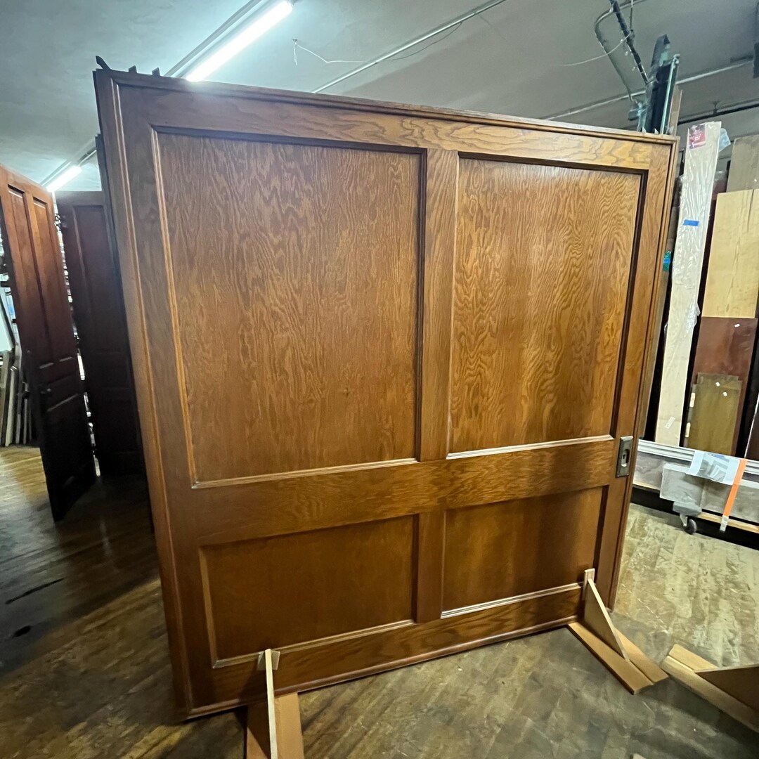Gigantic Antique Pocket Door - Etsy