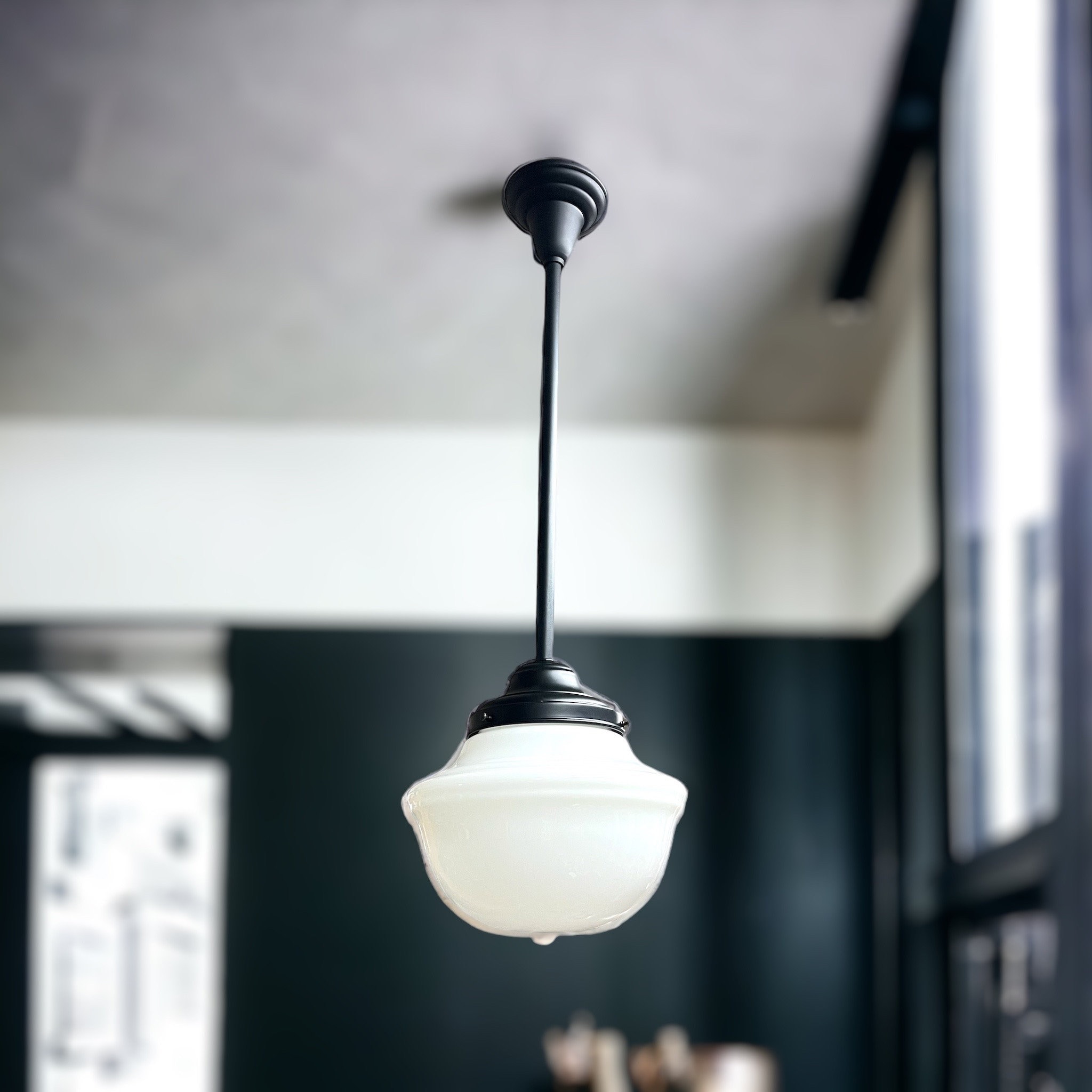 Antique School House Pendant Light - Etsy