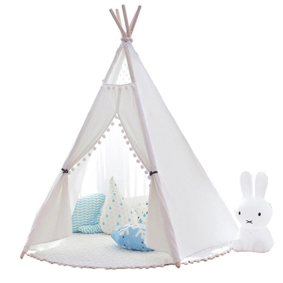 Little Dove Tipi Play Tent for Children With Natural Cotton Sailcloth ...
