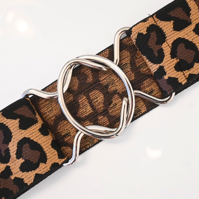 Leopard Print Belt - Etsy