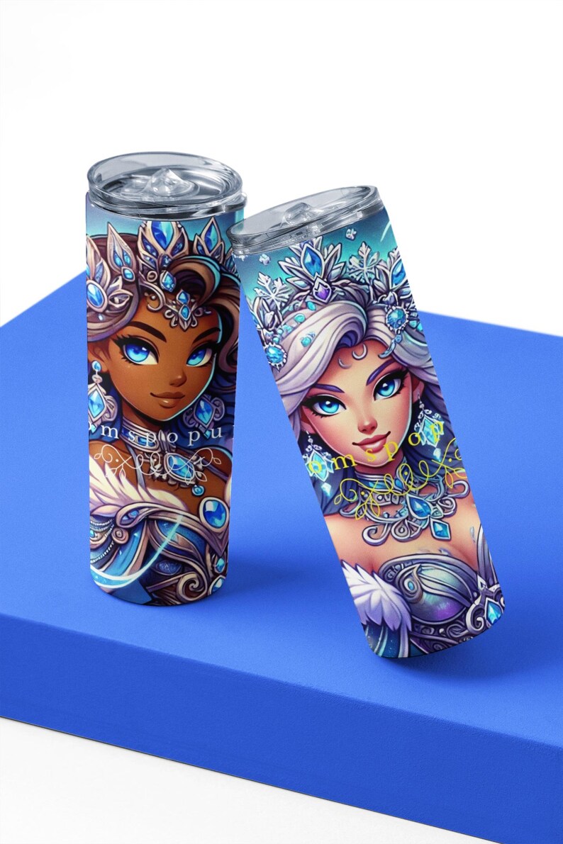 Mystical Fantasy Queen Light Blue PNG - Etsy